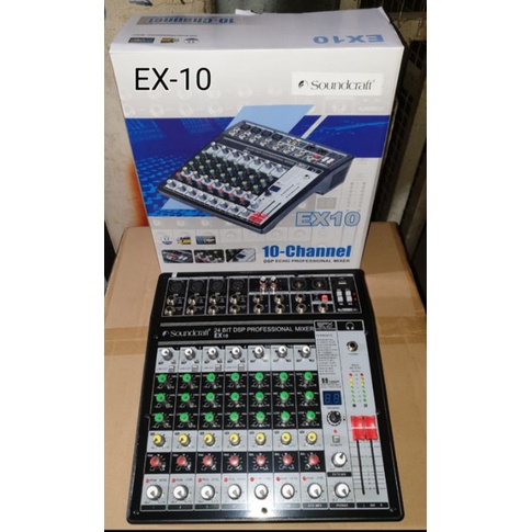 Jual Mixer Audio SOUNDCRAFT EX-10 Mixing Console Audio 10 Channel ...