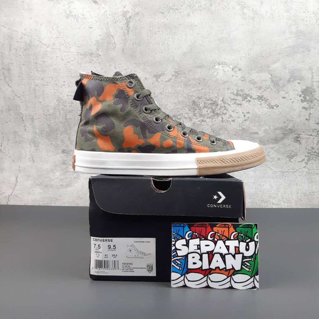 Jual Sepatu Converse CT All Star Hi Cordura Field surplus Army Camo ...