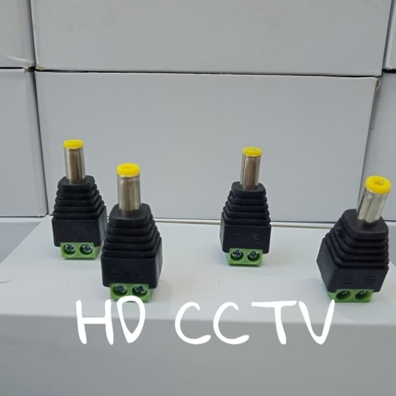 Jual CONNECTOR CCTV DC POWER COWOK | Shopee Indonesia