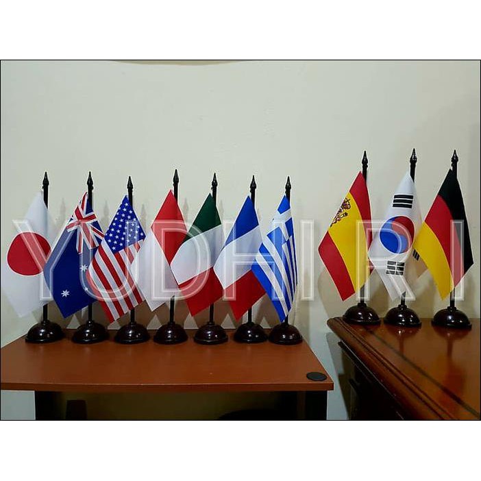 Jual BENDERA MEJA/BENDERA NEGARA | Shopee Indonesia