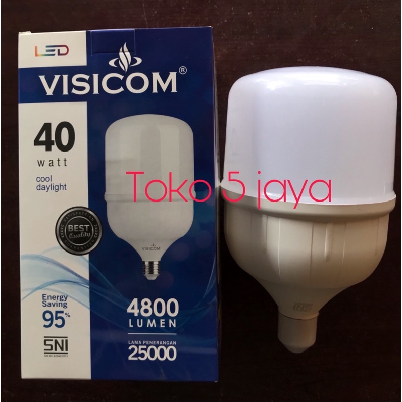 Jual lampu led visicom 40 watt / GARANSI 1 TAHUN /lampu kapsul visicom ...
