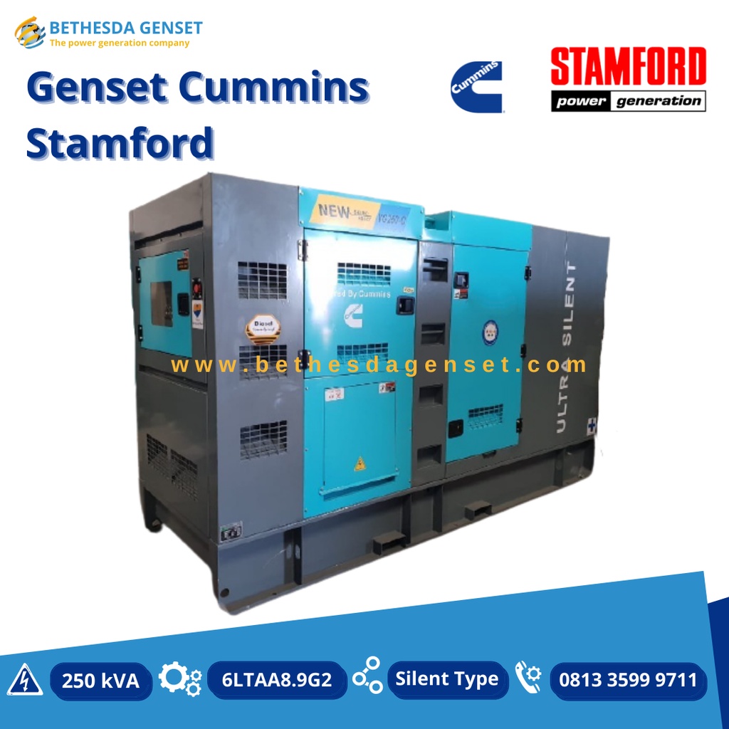 Jual Harga Genset 250 Kva Cummins Stamford | Shopee Indonesia