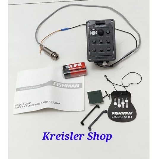 Jual Equalizer Preamp Fishman Presys Blend for Guitar Equalizer gitar | Shopee Indonesia