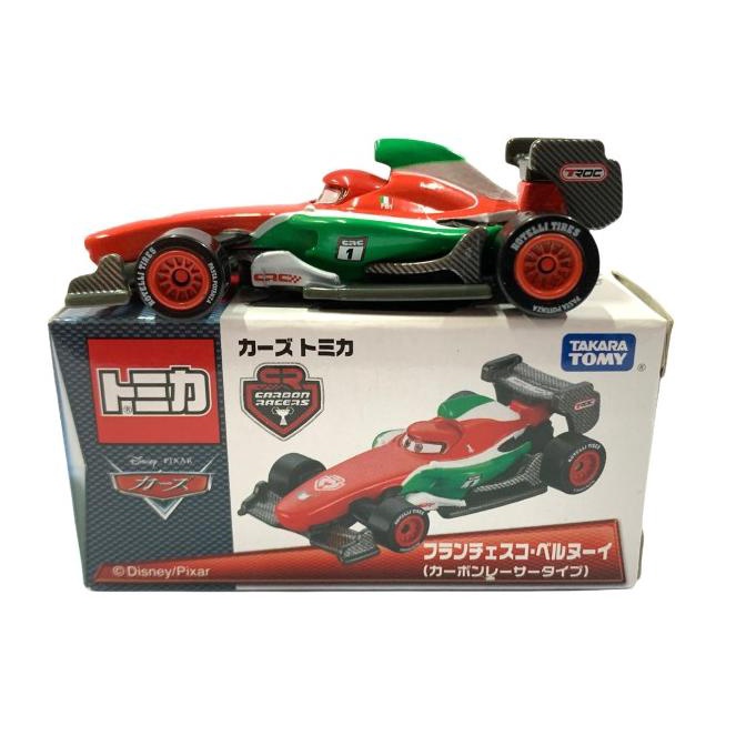 Jual Tomica Disney Cars Francesco Bernoulli Carbon Racers Original ...
