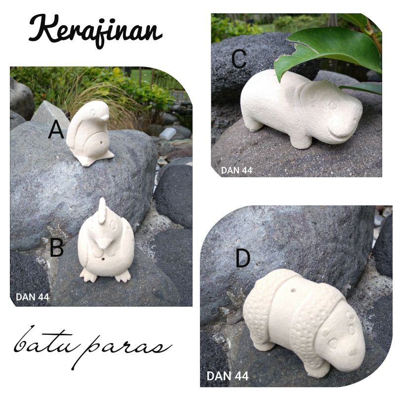 Jual hiasan batu paras kerajinan batu dekorasi rumah hiasan taman ...