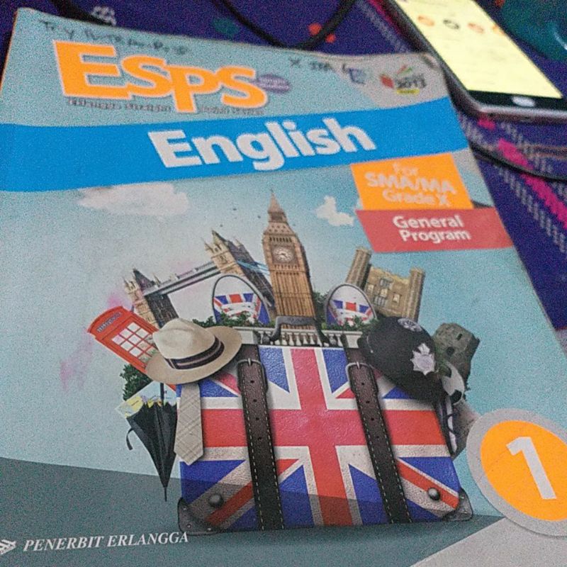 Jual Buku Esps english 1 sma revisi | Shopee Indonesia