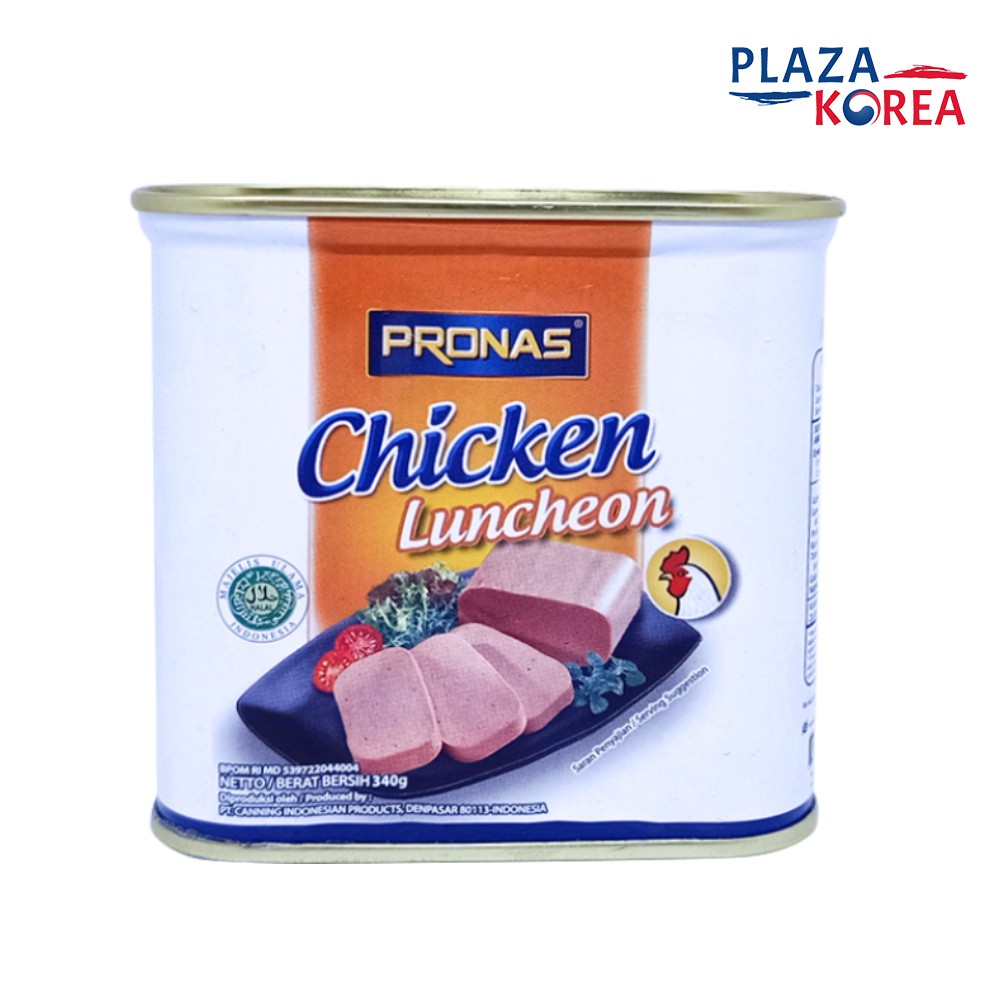 Jual PRONAS CHICKEN LUNCHEON - KORNET DAGING AYAM KEMASAN KALENG 340GR ...