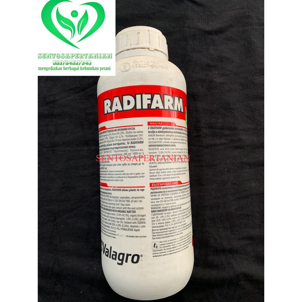 Jual pupuk cair perangsang akar RADIFARM dari VALAGRO 1 Liter | Shopee Indonesia