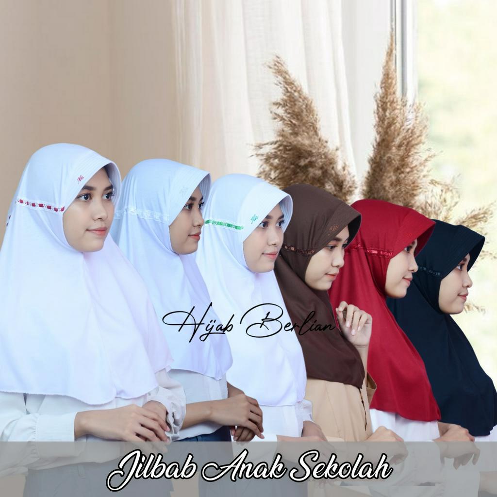 Jual Kerudung Anak Sekolah Sd Smp Sma Model Rabbani Kw // Jilbab Instan Anak Sekolah Sd | Shopee ...
