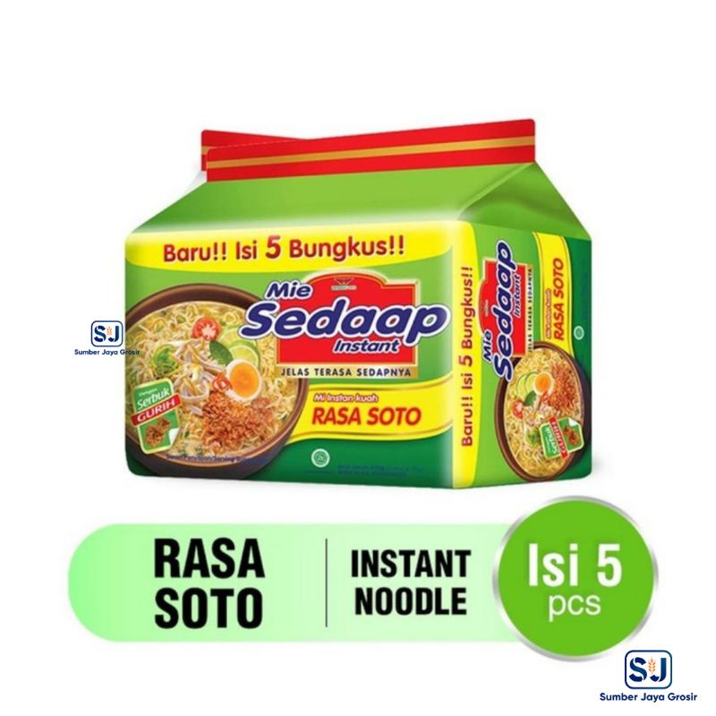 Jual MIE SEDAP SOTO PACK ISI 5 PCS | Shopee Indonesia