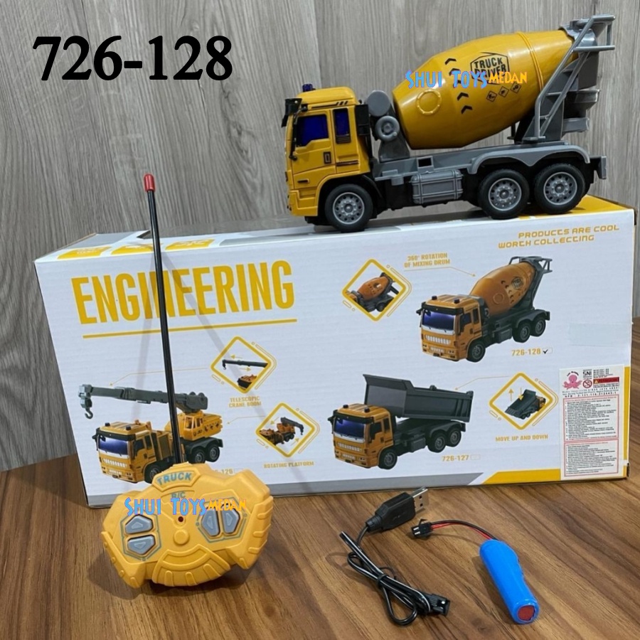 Jual Mainan Anak MOLEN ENGINEERING 1:28 Truck Remote Control RC Truck ...