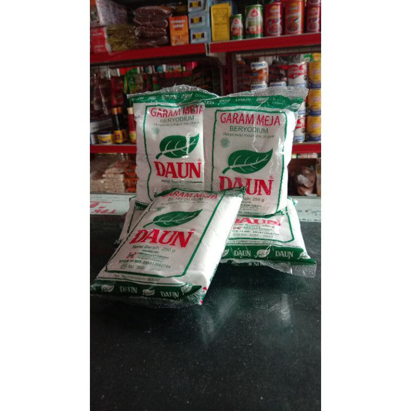 Jual Garam Dapur Merk Daun fresh sayur online purwokerto | Shopee Indonesia