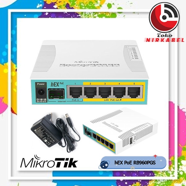Jual MikroTik hEX PoE RB960PGS | RB 960 PGS | Shopee Indonesia
