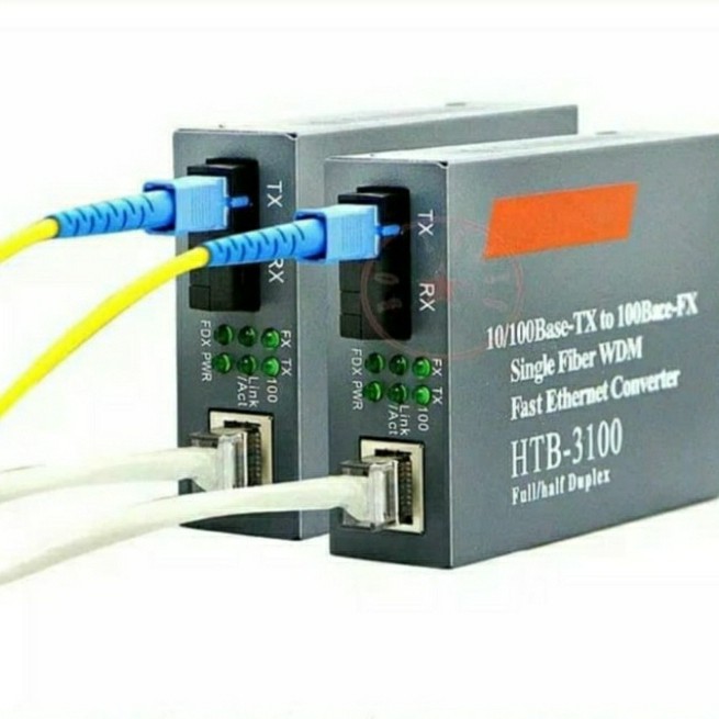 Jual Netlink htb 3100 fiber optic device sepasang | Shopee Indonesia