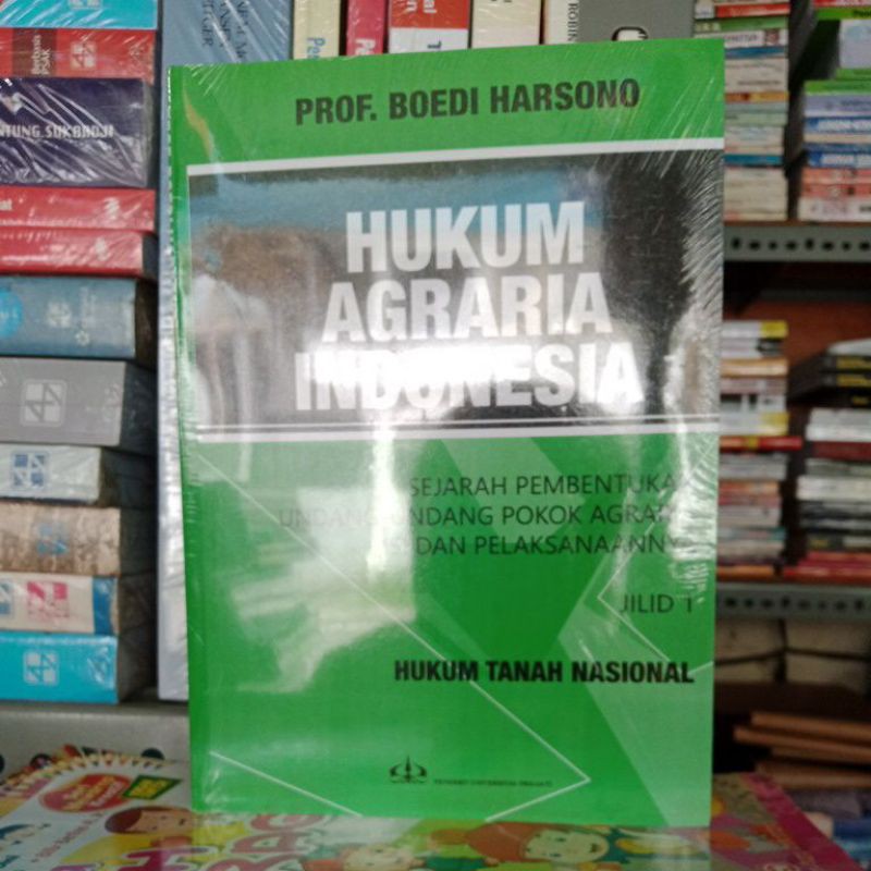 Jual Hukum Agraria Indonesia Boedi Harsono | Shopee Indonesia