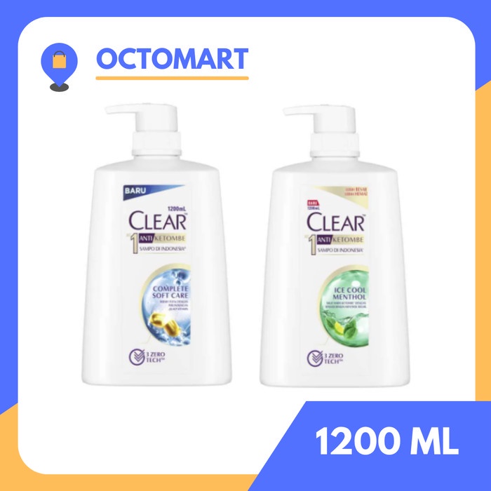 Jual CLEAR Shampoo 1200ML / Shampo / Sampo Hair Perawatan Rambut Rontok ...