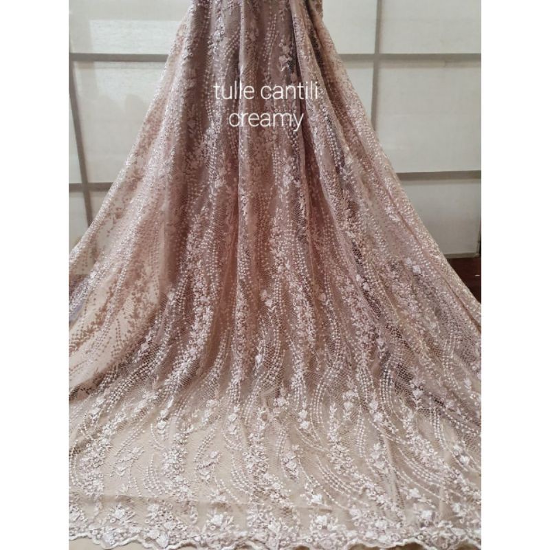Jual Kain Tile Model 17 / Tille / Tule / Tulle ( Harga per 0,5 Meter ...