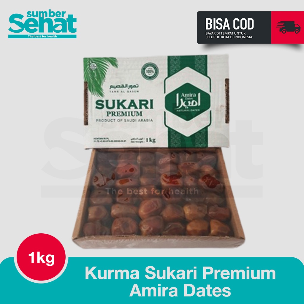 Jual Kurma Sukari 1kg Sukari Premium Amira Dates Grade A kurma Sukkari ...