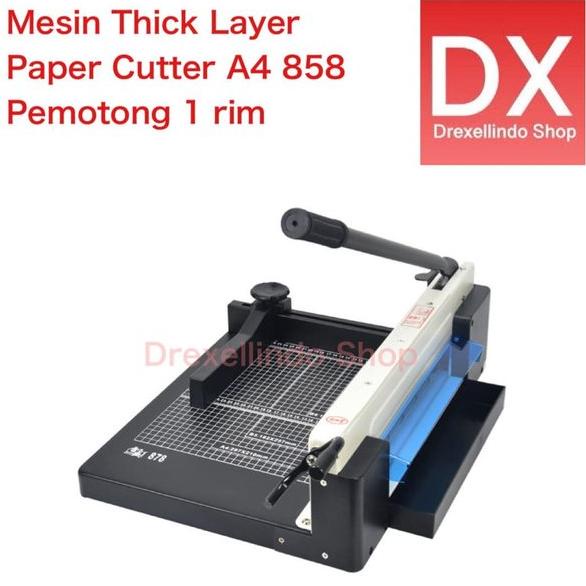 Jual Mesin Thick Layer Paper Cutter A4 878 Alat Pemotong Kertas A4