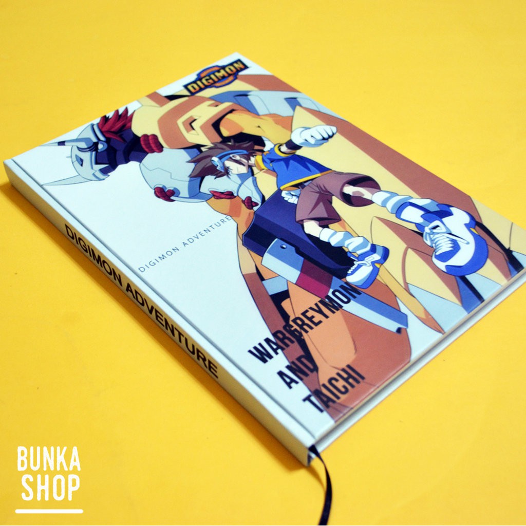 Jual Note Book Anime Digimon Wargreymon and Taichi Hardcover A5 Jurnal ...
