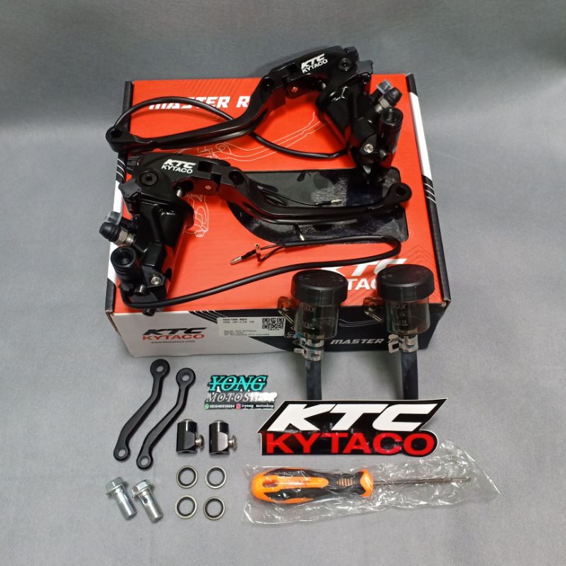 Jual Master Rem Set Kanan Kiri Radial KTC KYTACO CNC UP-110 UP110 V2 XMAX NMAX PCX ADV | Shopee ...