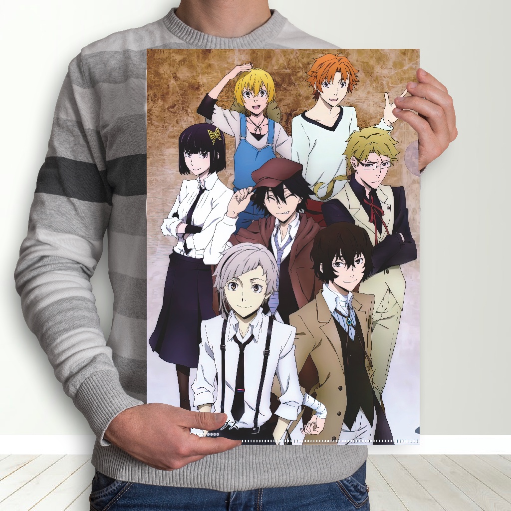 Jual Poster Anime Bungou Stray Dogs Terlengkap Size A3+ - Bungo Stray ...