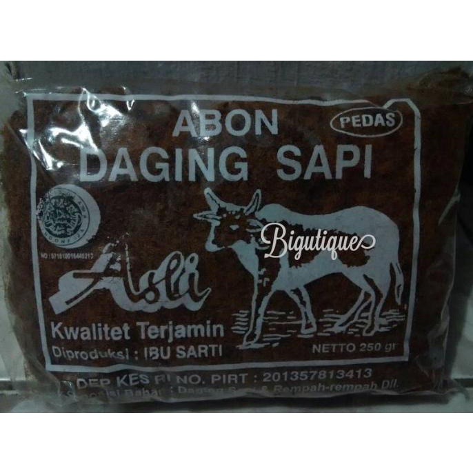 Jual Abon Daging Sapi Khas Surabaya 250gr - PEDAS | Shopee Indonesia