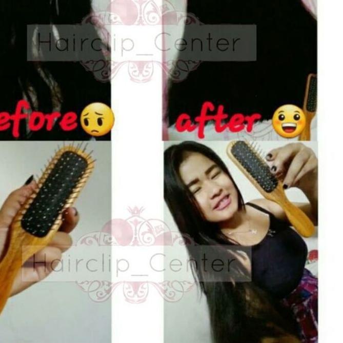 Jual Sisir Khusus Hair Clip / hairclip comb / fiber / semi human ...