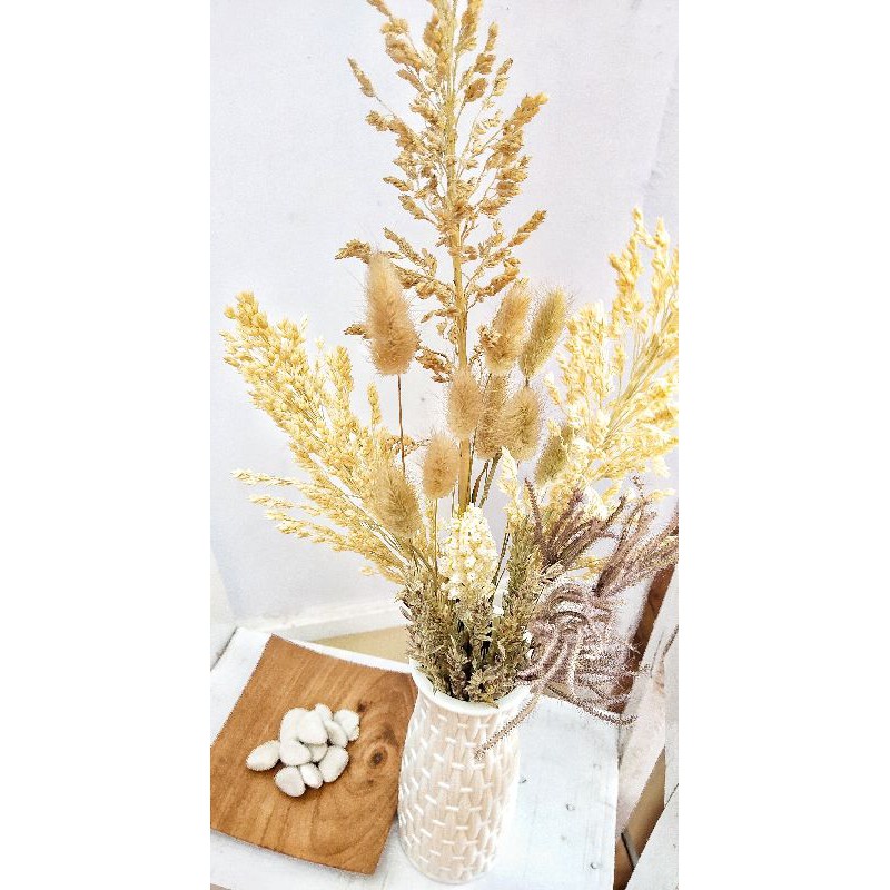 Jual BUNGA KERING/ BUKET BUNGA KERING / VAS DAN BUNGA / KARANGAN BUNGA ...