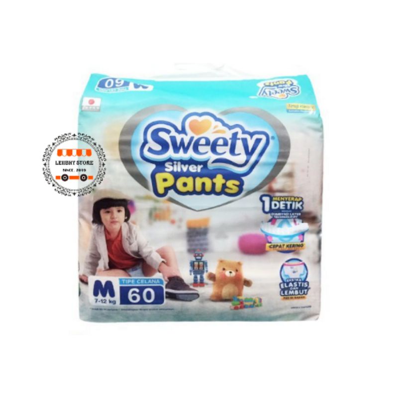 Jual SWEETY BRONZE PANTS S58,M50,L44,XL38,XXL34 / SWEETY SILVER S66,M60 ...