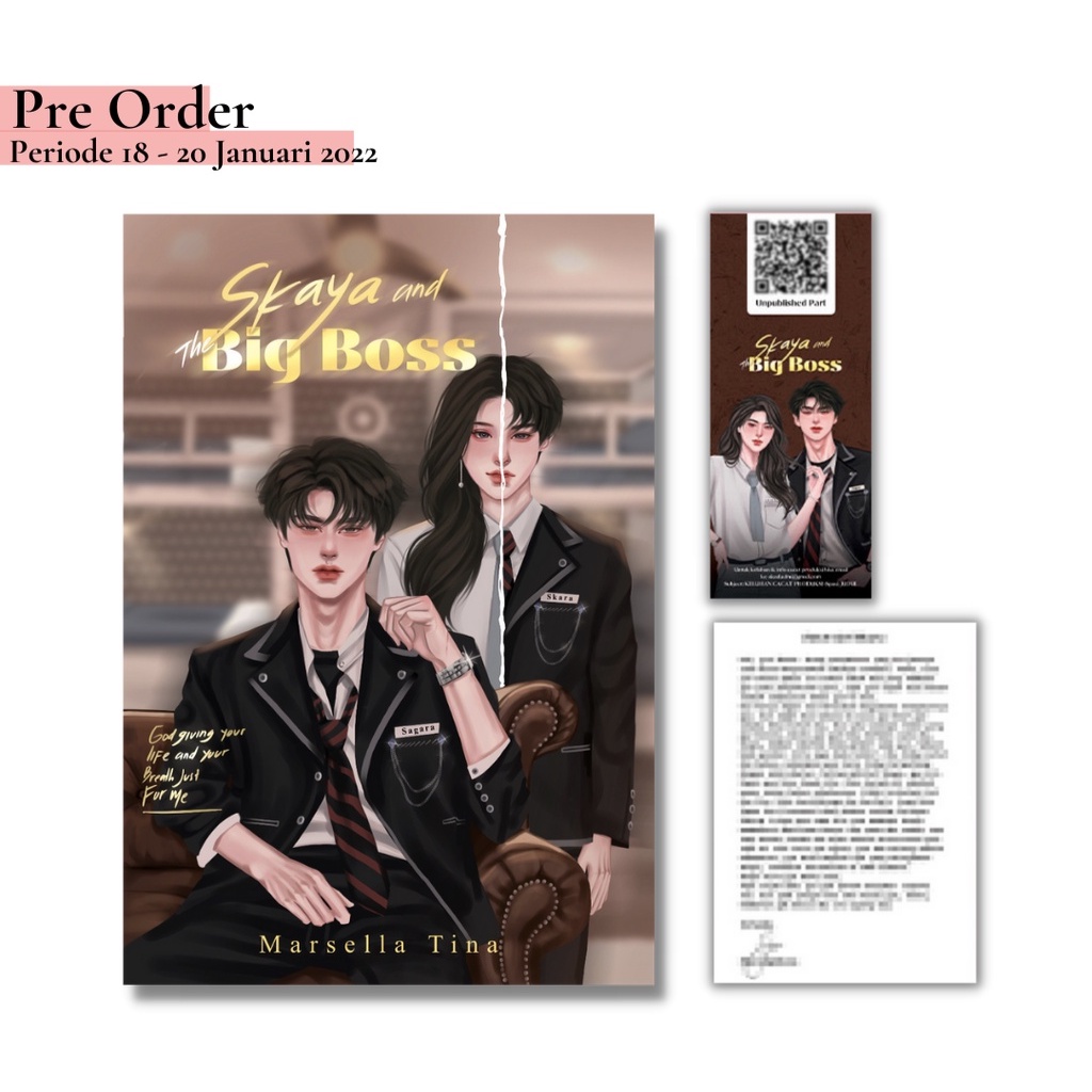 Jual Novel Skaya and The Big Boss - Marsella Tina (100% Original) | Shopee Indonesia