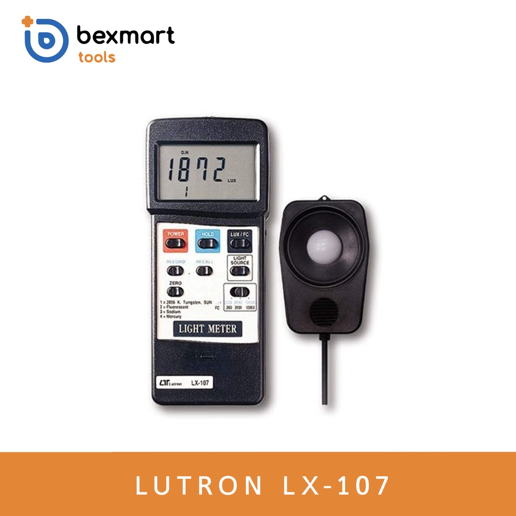 Jual LUTRON LX-107 Light Meter/LX107/LX 107 | Shopee Indonesia