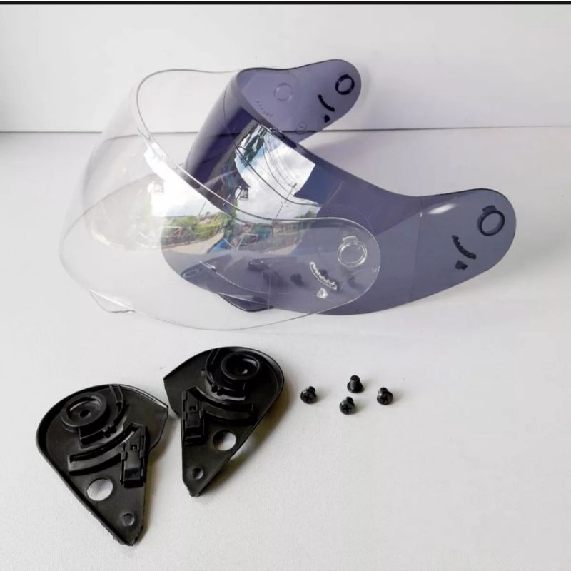 Jual kaca helm yamaha fullface vixion / cargloss mx king rachet baut ...