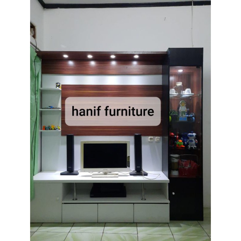 Jual Backdrop TV / Partisi Ruangan Minimalis Ukuran Custom (harga ...