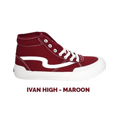 Jual PATROBAS IVAN HIGH MAROON | Shopee Indonesia