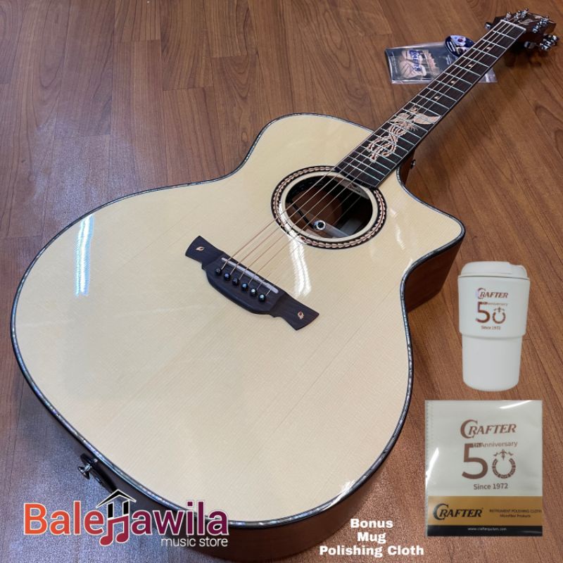 Jual Gitar Akustik Elektrik Crafter PK G MAHO CE (W/LXB DG) DS 2 Pro ...
