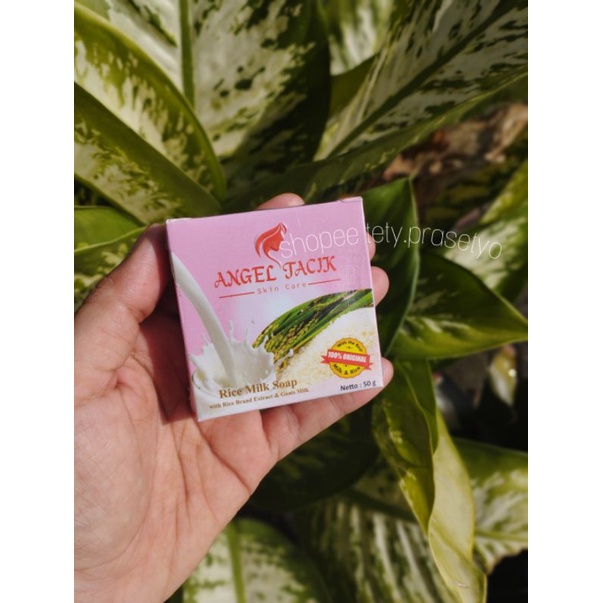 Jual ANGEL TACIK RICE MILK SOAP SABUN ANGEL TACIK 100% ORIGINAL ...