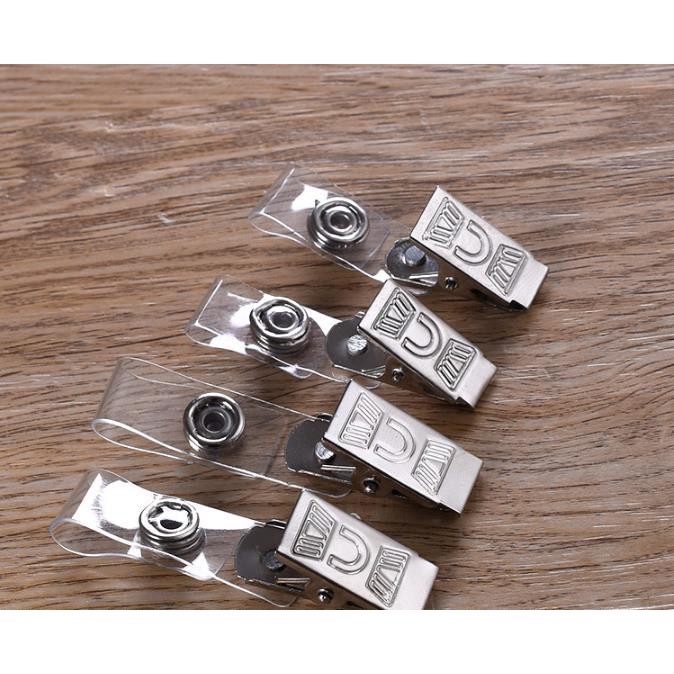 Jual Jepitan Id Card-klip Jepit Id Card- Penjepit Nametag gantungan id ...