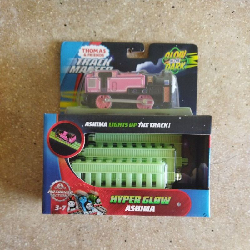 Jual Thomas and Friends Track master glow in the dark hyper glow nia ...