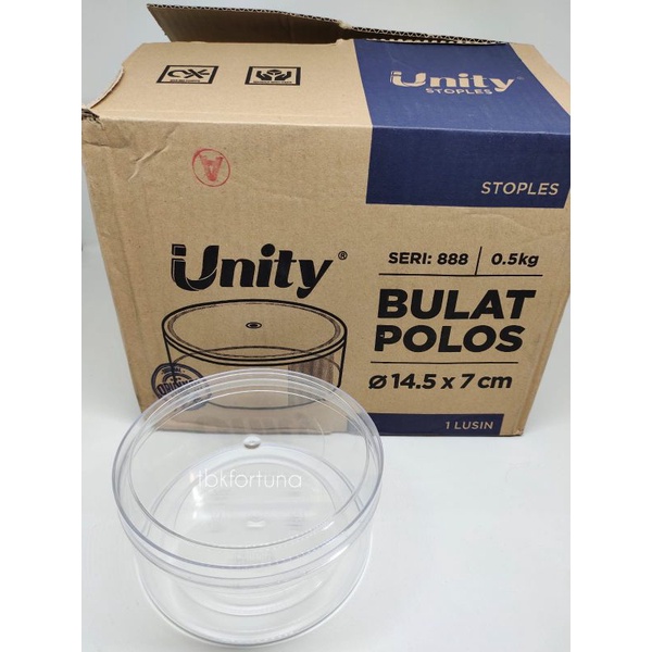 Jual Toples Unity Bulat Polos 888 (500gr) (1pcs) | Shopee Indonesia