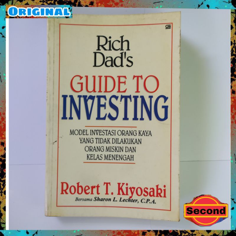 Jual Buku Rich Dads Guide To Investing Dari Robert Kiyosaki