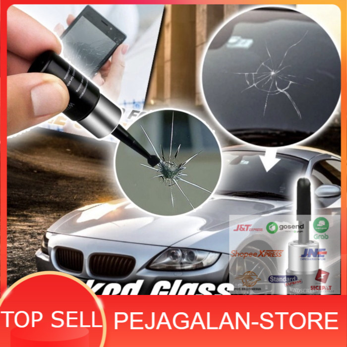 Jual 5R Cracked Glass Corrector / Windshield Scratch Repair Liquid ...