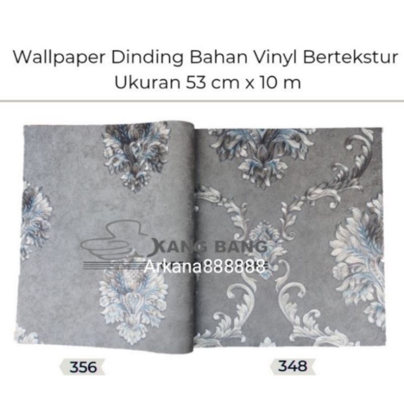 Jual Wallpaper dinding vinyl bertekstur premium isi 10meter x 53cm ...