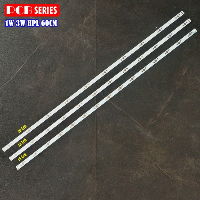 Jual Long Pcb Led HPL 1 - 5 watt aluminium long pcb led 60cm pilih ...