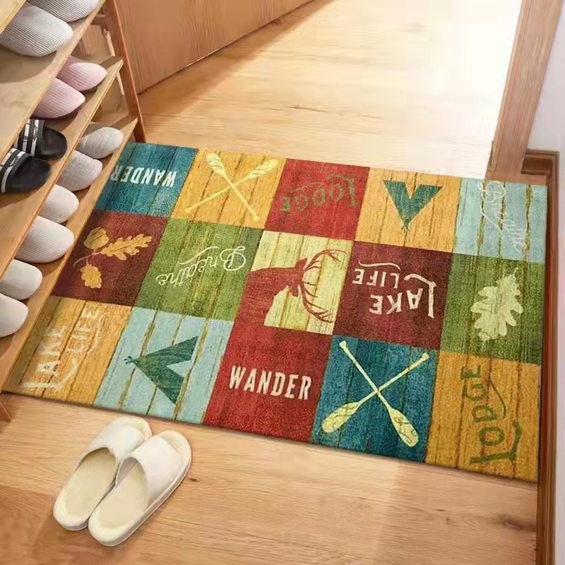 Jual Keset Kaki Anti Slip 40x60CM Bahan Polyester Fiber Motif Kartun ...