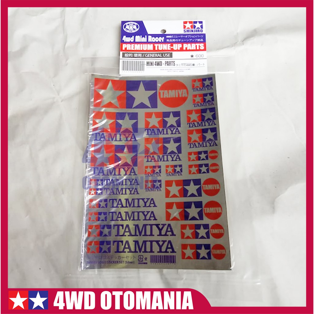 Jual Tamiya - Sticker Logo Tamiya Silver Set - Shinjiro | Shopee Indonesia