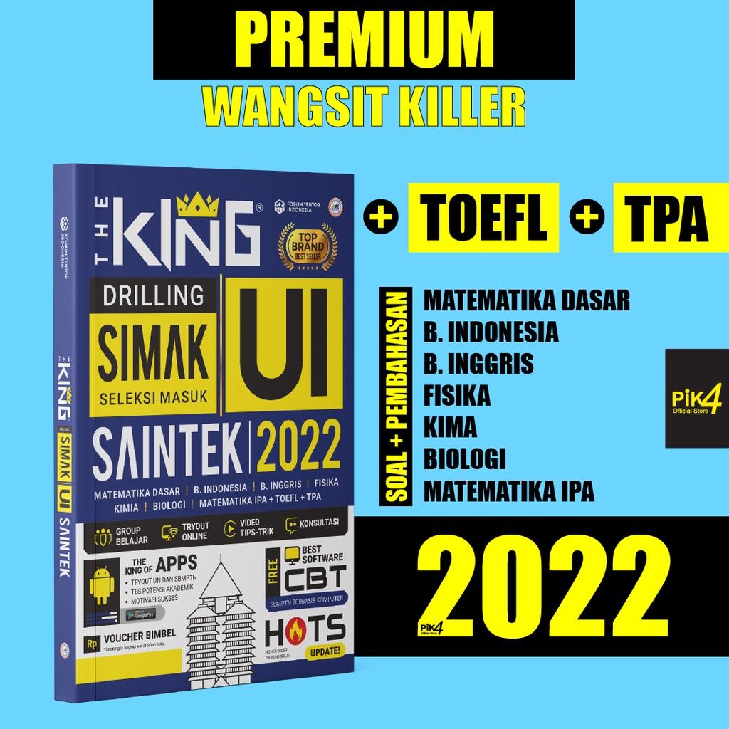 Jual Buku SIMAK UI SAINTEK 2022 | Shopee Indonesia