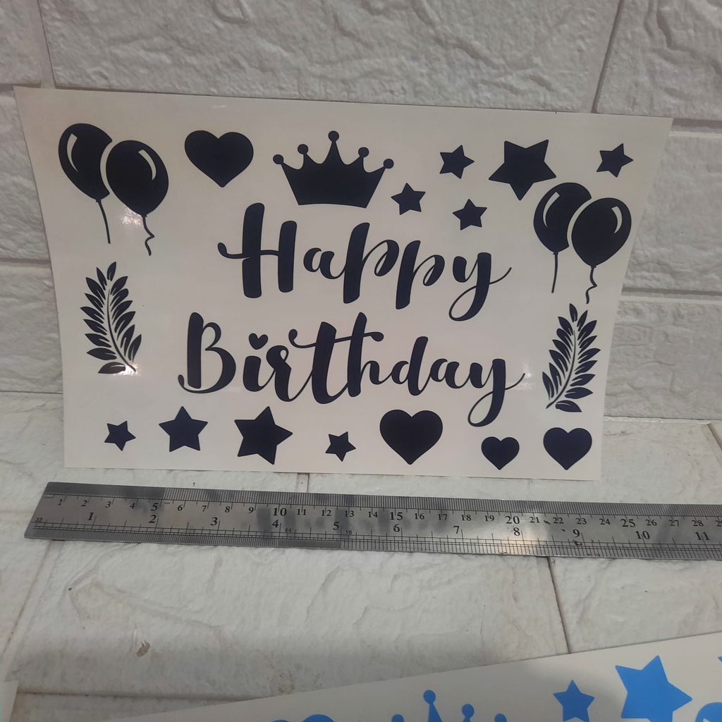 Jual Custom Stiker Balon PVC Bobo Bening Transparan Bisa Cetak Nama ...