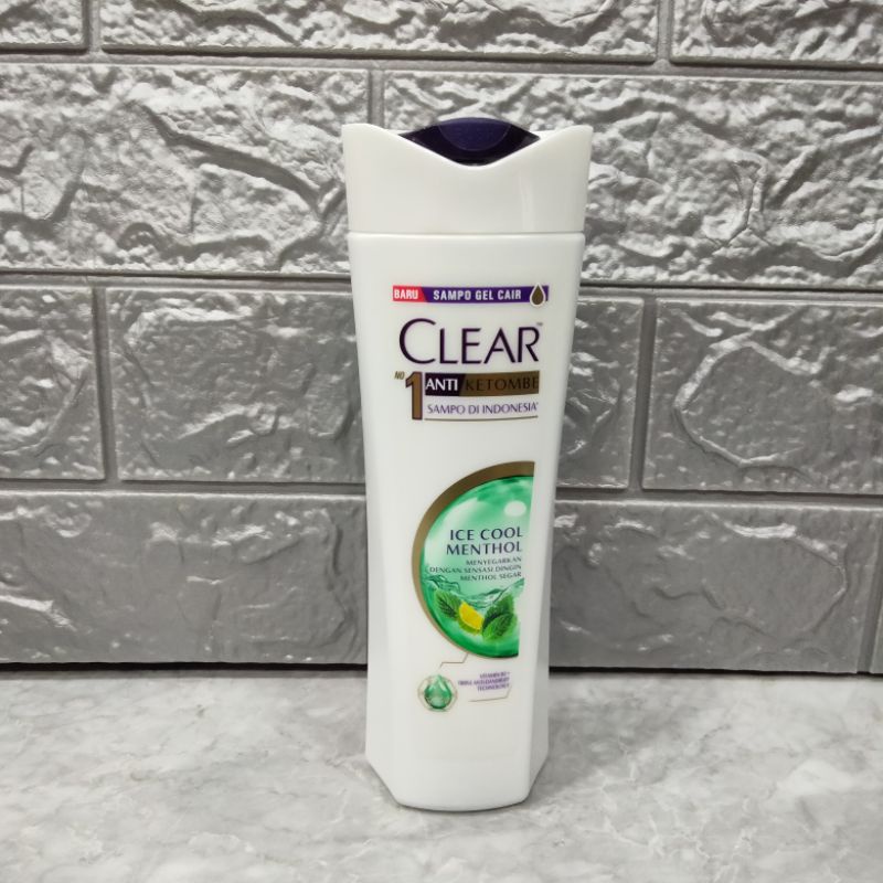 Jual Clear Shampoo Anti Dandruff Scalp Care Shampoo Ice Cool Menthol ...
