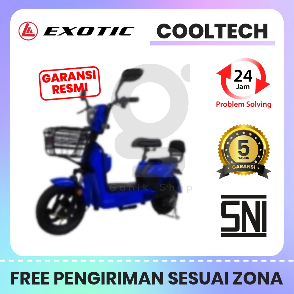 Jual Sepeda Listrik EXOTIC GROZA REVOLVE COOLTECH dari PACIFIC Original ...